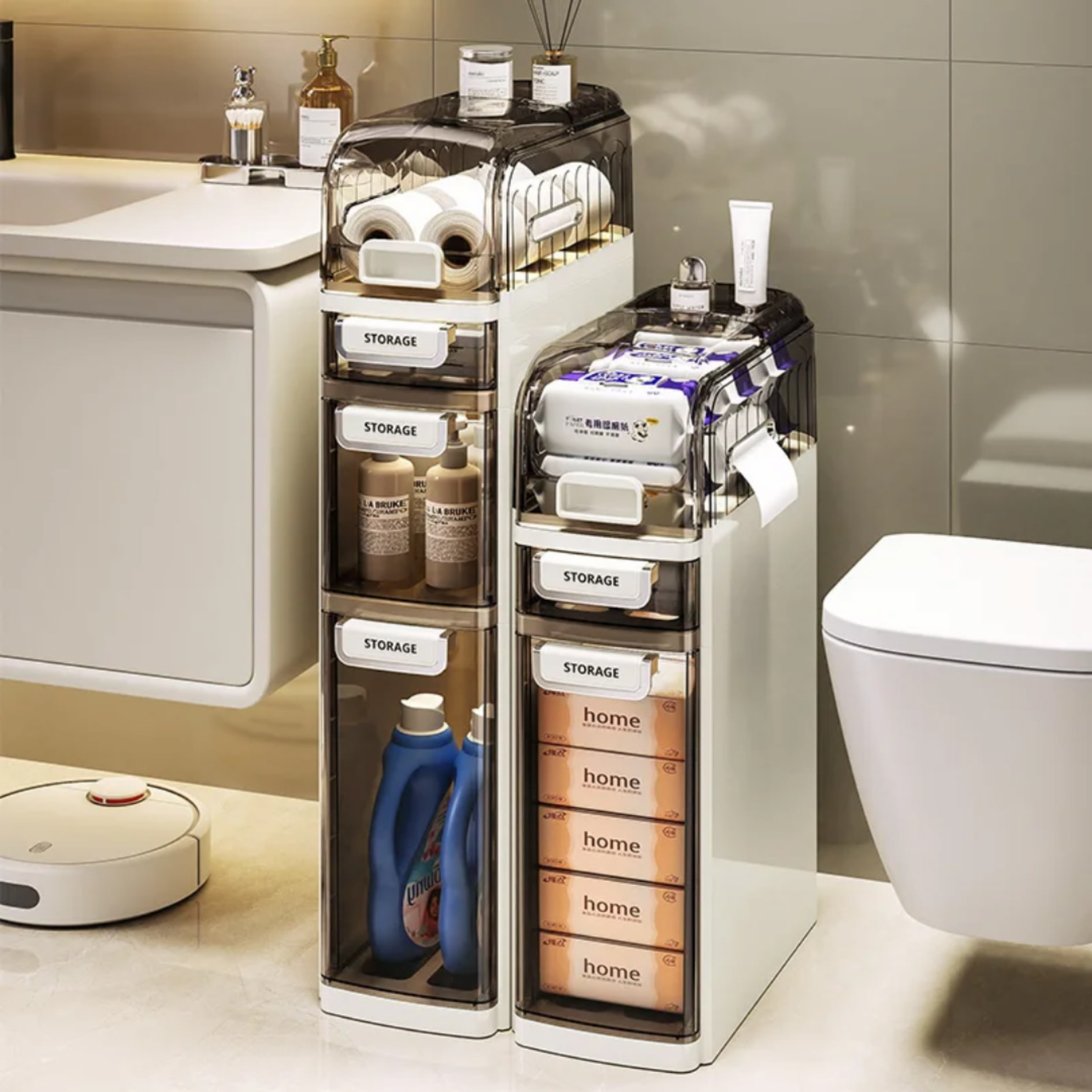 Mueble armario multiuso con ruedas – Mundo Chic