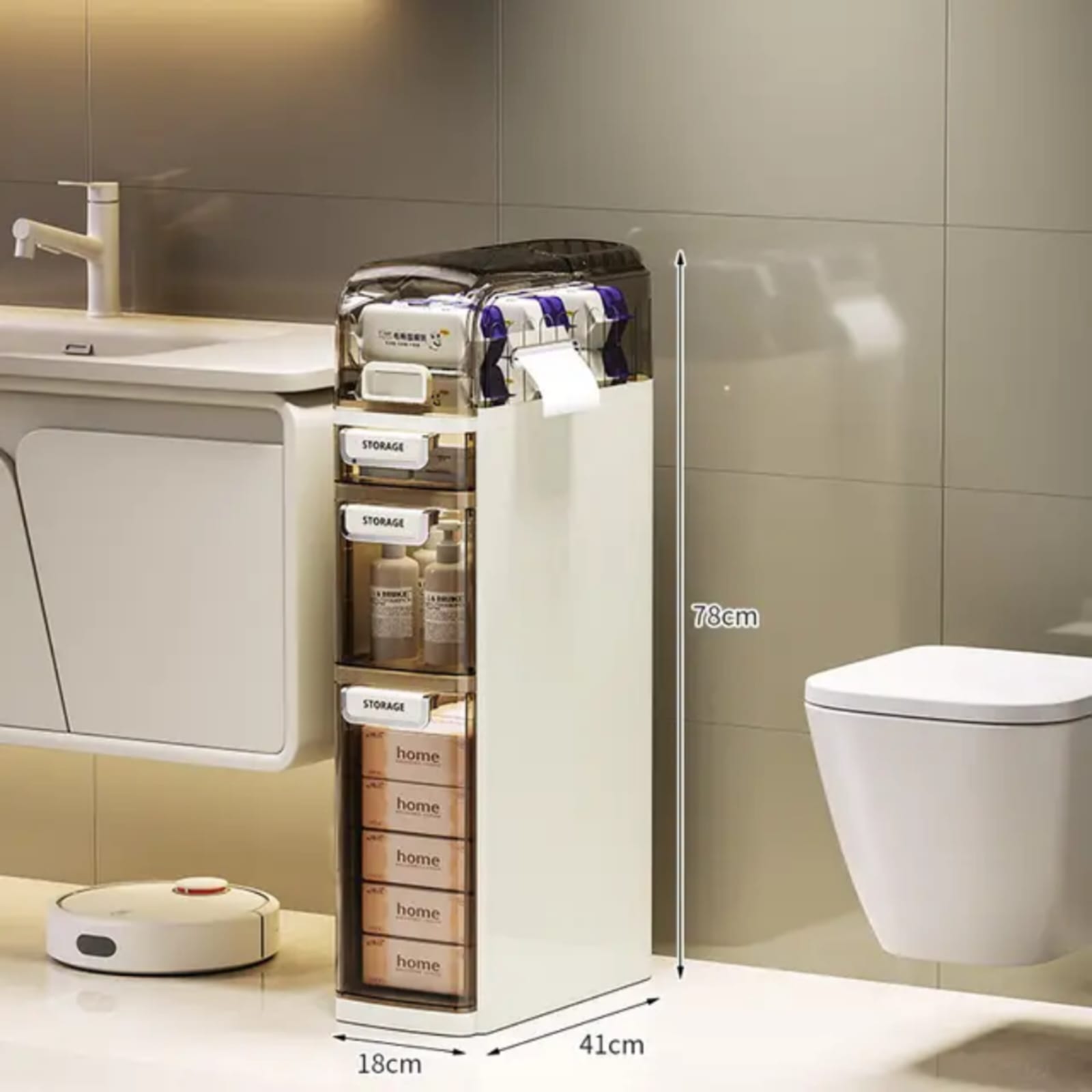 Mueble armario multiuso con ruedas – Mundo Chic